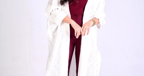 Long Satin Cardigan Elegance and Luxury